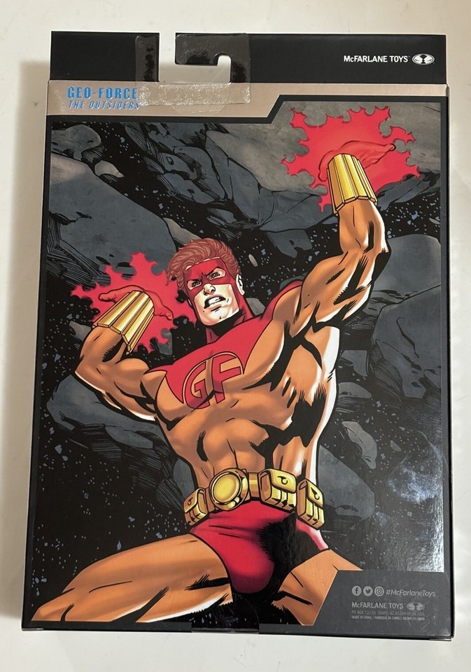 McFarlane DC Multiverse Collector Geo-Force The Outsiders NEW 2024 *in ...