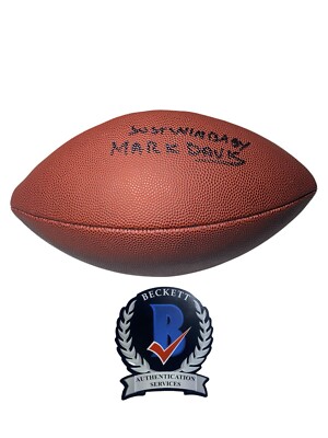 Mark Davis Signed Raiders Football (Beckett Authenticated) | eBay