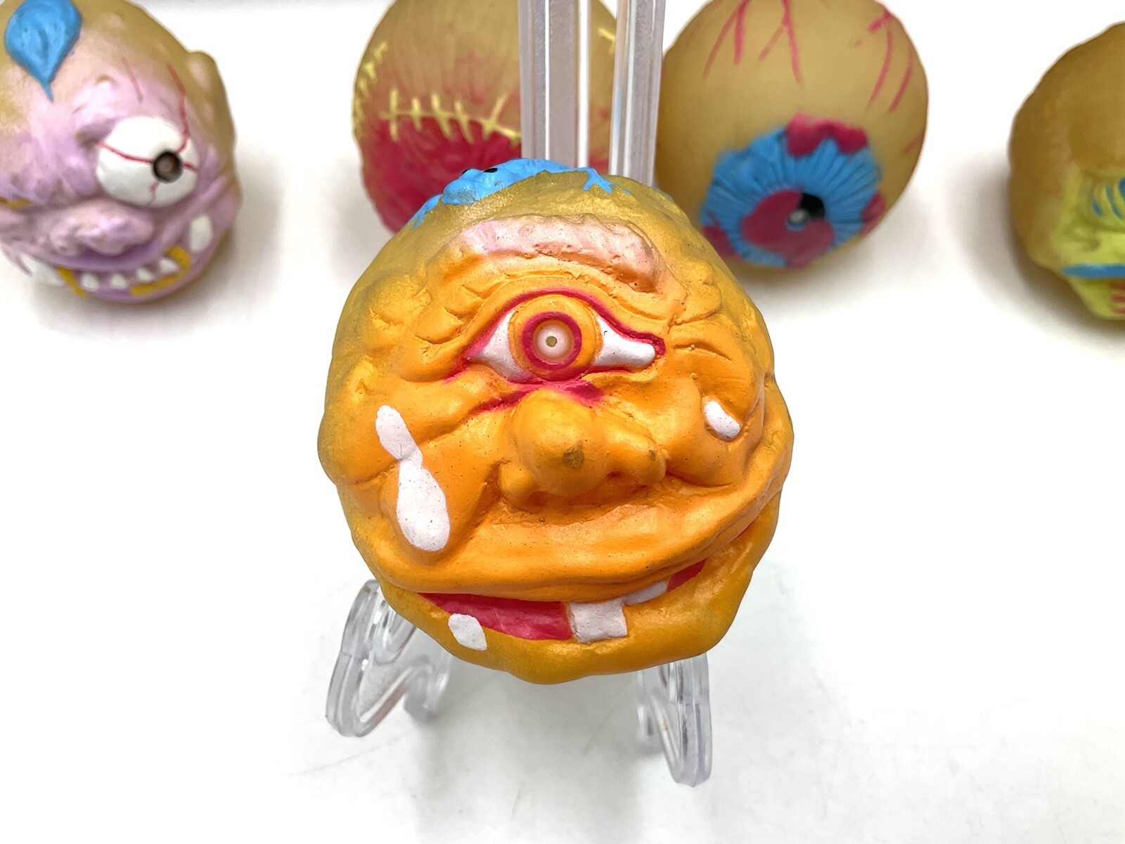 Vintage KO Madballs Gross Wacky Ball Brains Monster Scary Ball + Box ...
