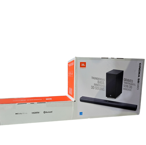 JBL/HARMAN CINEMA SB580 - WIRELESS SOUNDBAR AND SUBWOOFER - BRAND NEW ...