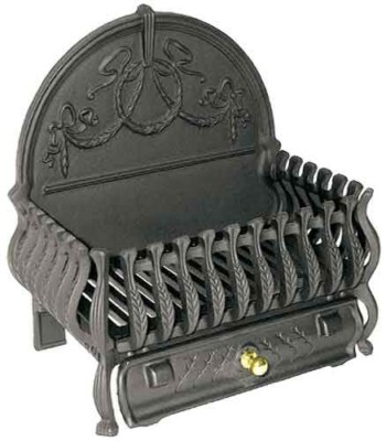 Cast Iron Fire Basket Dog Grate Fireplace Fire Grate Fire Accessory ...