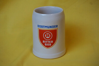 Dortmunder Ritter Bier Bierkrug Dortmund Humpen 0,5l Brauerei Bier Krug ...