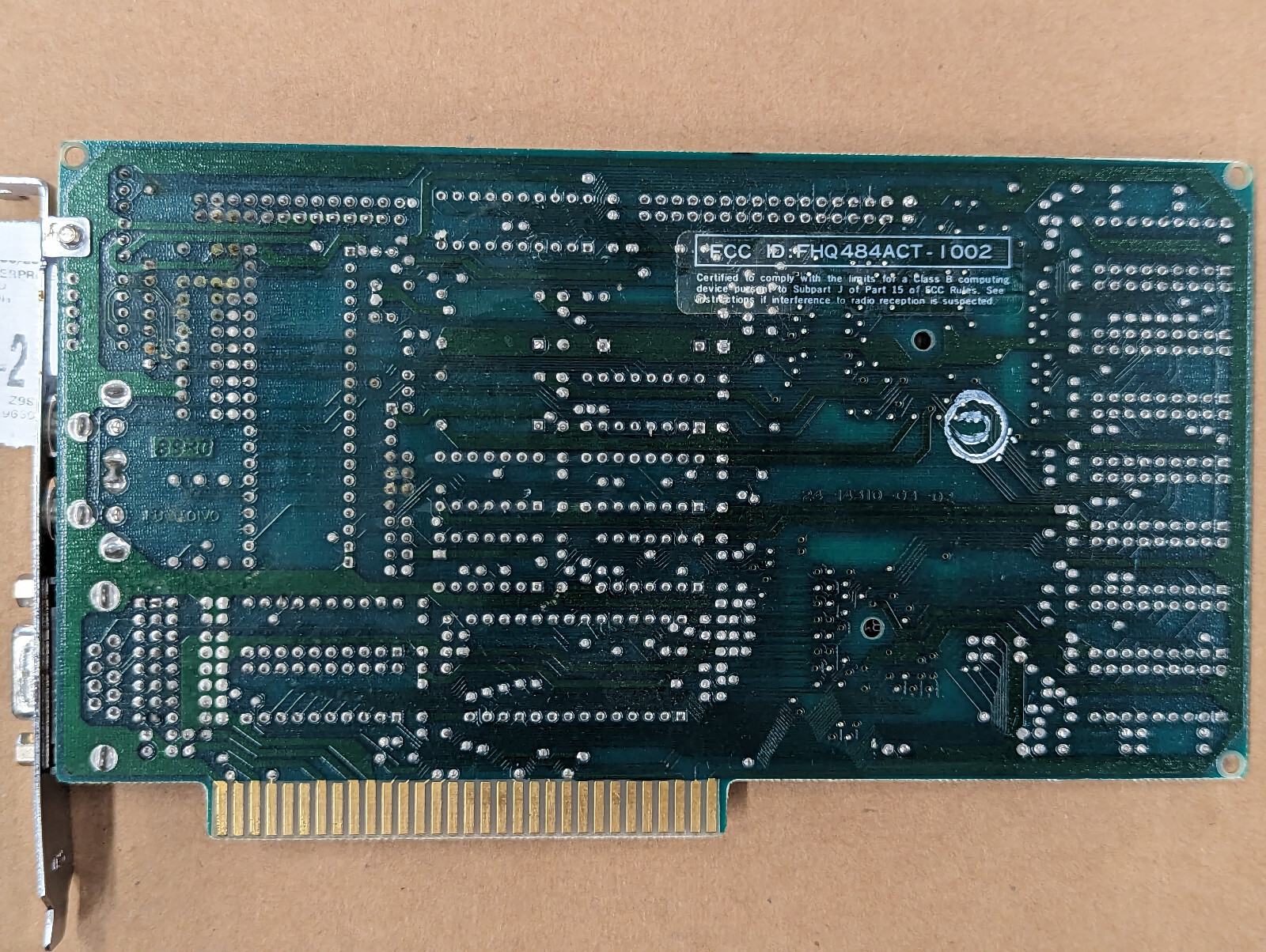 VIP HEGA-IIIB EGA 256 kB Graphics Card Western Digital Paradise PEGA2A ...