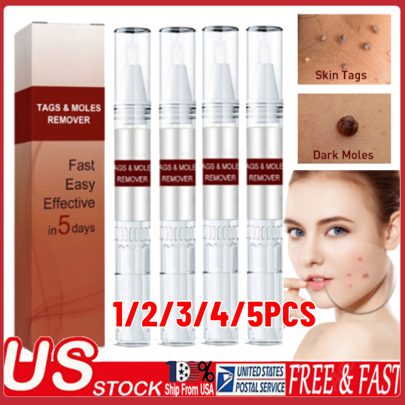 NEW 1/2/3/4/5X Skin Tags & Moles Removal Quick Safe Remover Restore ...
