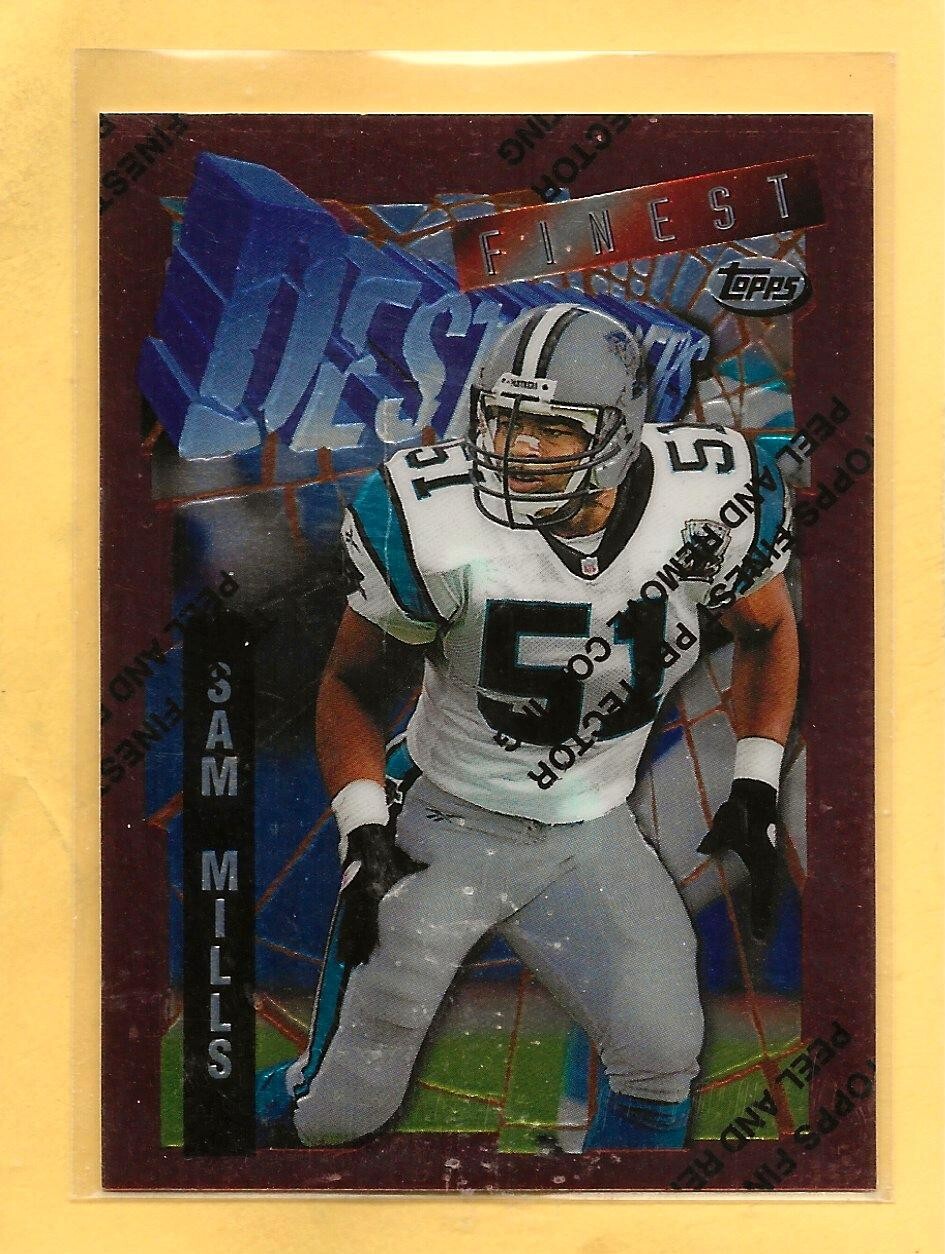1996 Topps Finest - #83 Sam Mills for sale online | eBay