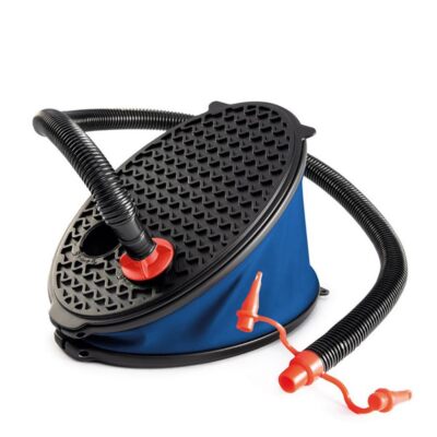 Intex 11.5 Inch Bellows Foot Pump Inflate Deflate Multi Nozzle Easy Use ...