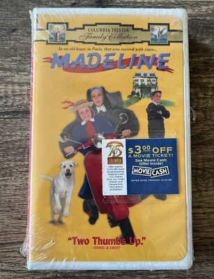 MADELINE Columbia Tristar Family Collection 1998 VHS TAPE 43396024601| eBay