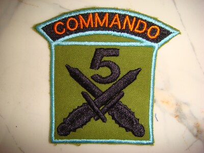 US 5th SF GROUP COMBAT TRAINING CENTER, VIETNAM WAR PATCH | eBay