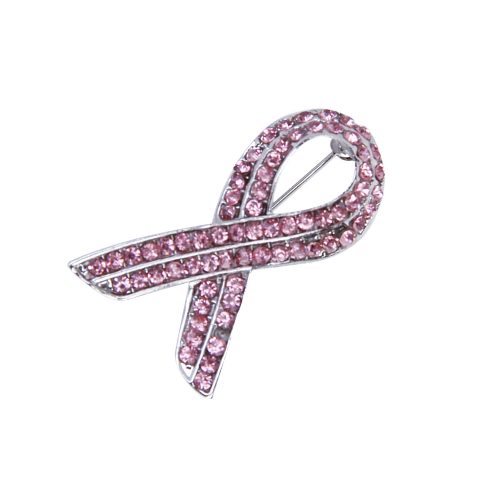 Cancer Awareness Pink Ribbon Brooch Pin women Jewelry | eBay Australia