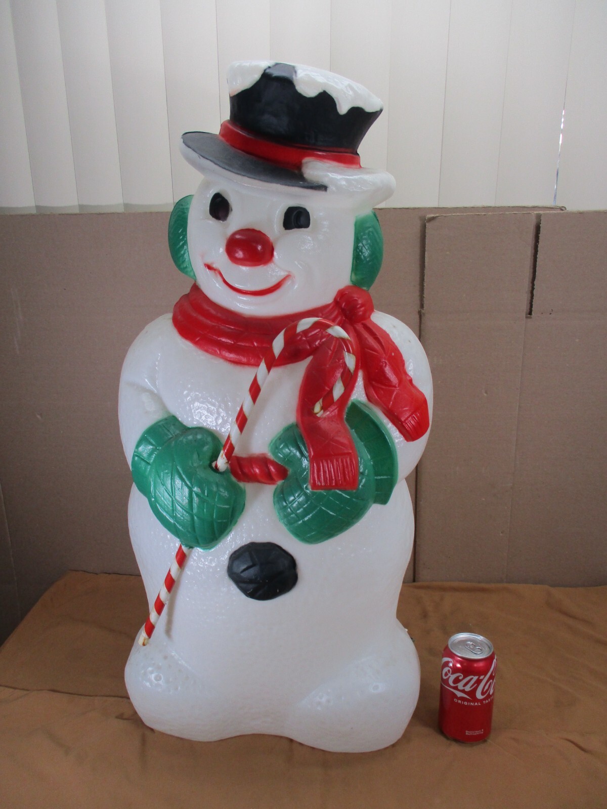 Vintage TPI Frosty the Snowman Lighted Christmas Blow Mold 31" Tall | eBay