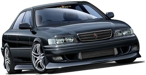 Aoshima 1/24 Toyota VERTEX JZX100 Chaser Tourer V 1998 Model Kit | eBay