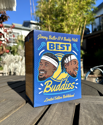 Warriors 2025 Jimmy Butler III Buddy Hield BEST BUDDIES bobblehead in ...