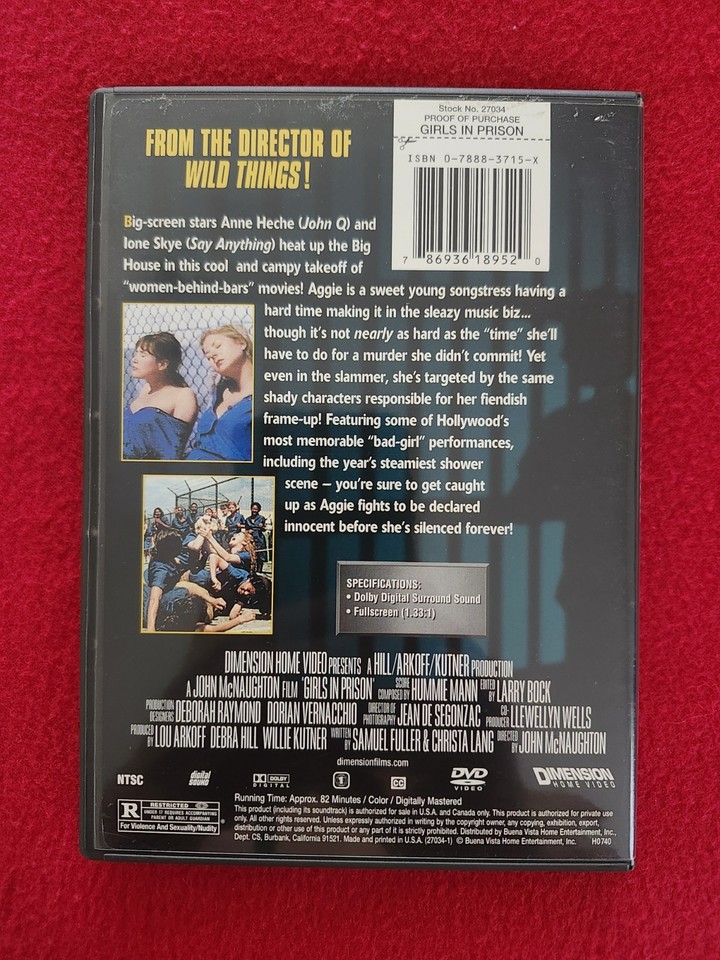 Girls in Prison (DVD, 2002) Dimension Home Video Like New. 786936189520 ...