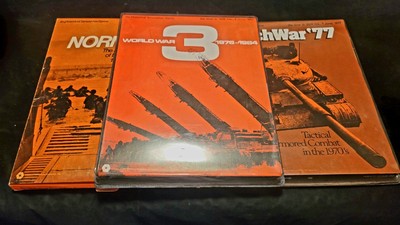 Vintage SPI Lot - World War III flat tray, Mech War '77 flat tray ...