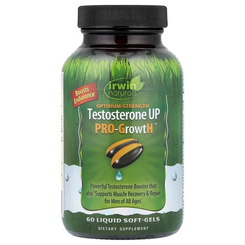 Optimum-Strength Testosterone UP Pro-GrowtH™, 60 Liquid Soft-Gels ...