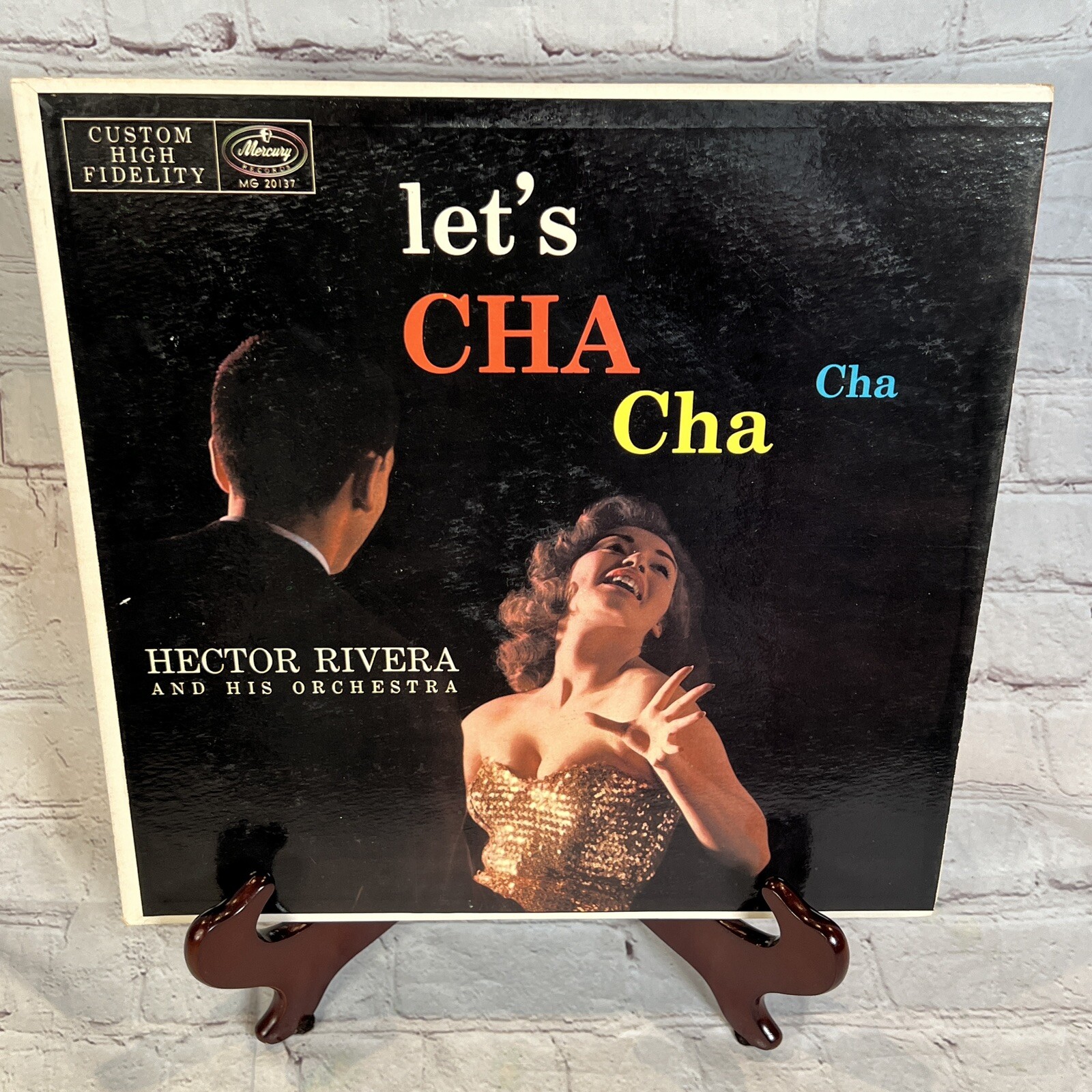 Hector Rivera And His Orchestra Let's Cha Cha Cha Album Mono RP Mercury ...