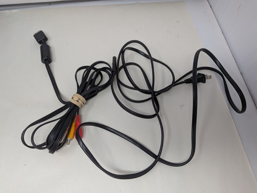 Official OEM Sony PlayStation Genuine AV Cable/ Power Cord PS1 PS2 FAT ...