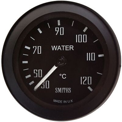 Smiths GT40 30-120C Mechanical Water Temp Gauge 52mm, 198cm/78 ...