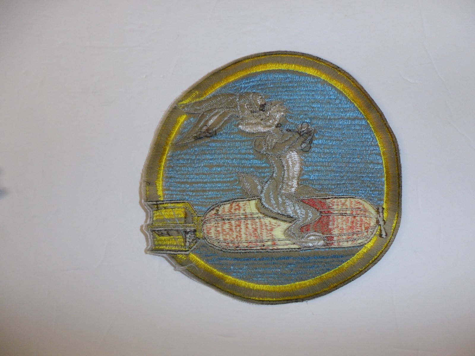 b4376 WW2 US Army Air Force 97th Bomb Squadron Patch 47th Bombardment ...