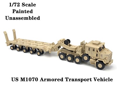 1/72 US M1070 Armored Transport Vehicle Plastic Painted model kits /NEW ...