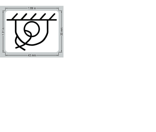 FOR GENIE GR-15 LABEL DECAL (TRANSPORT TIE DOWN) Part # 52475 | eBay