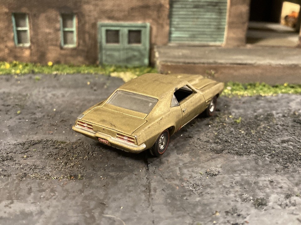 1969 Pontiac Trans Am Rusty Weathered Custom 1/64 Diecast Barn Find ...
