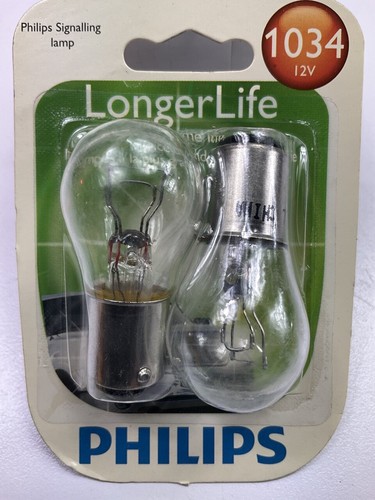 Philips 1034LLB2 Longerlife Turn Signal Lamp Light Bulb 1034 - 2 PACK ...