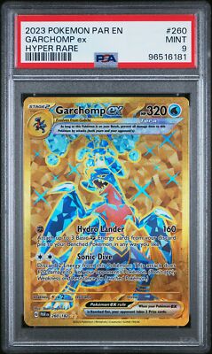 2023 POKEMON PAR EN-PARADOX RIFT HYPER RARE #260 GARCHOMP EX PSA 9 | eBay