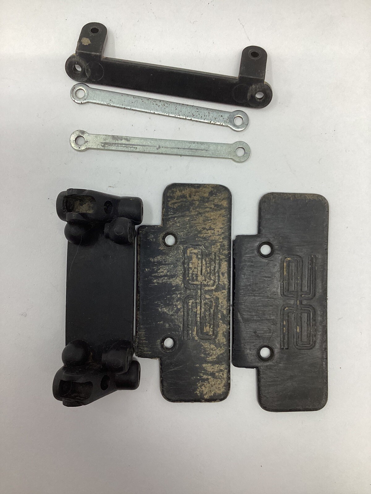 Vintage team associated front bulkhead body mount lot Rc10 T GT T2 ...