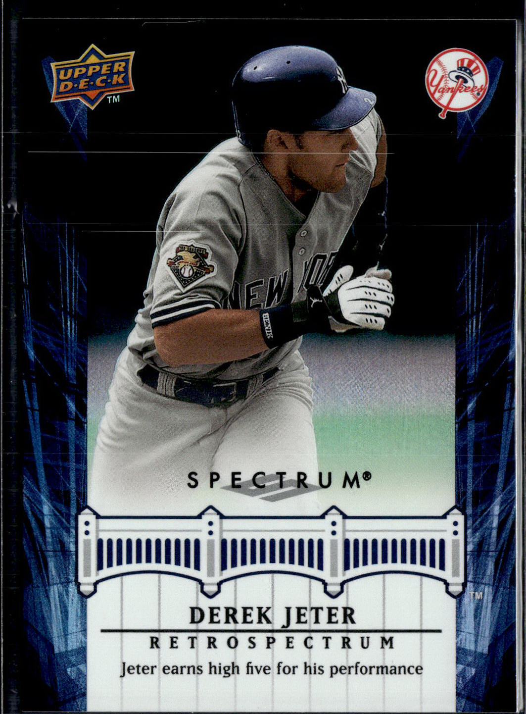 2008 Upper Deck Spectrum #DJ71 Derek Jeter Derek Jeter Retrospectrum NM ...