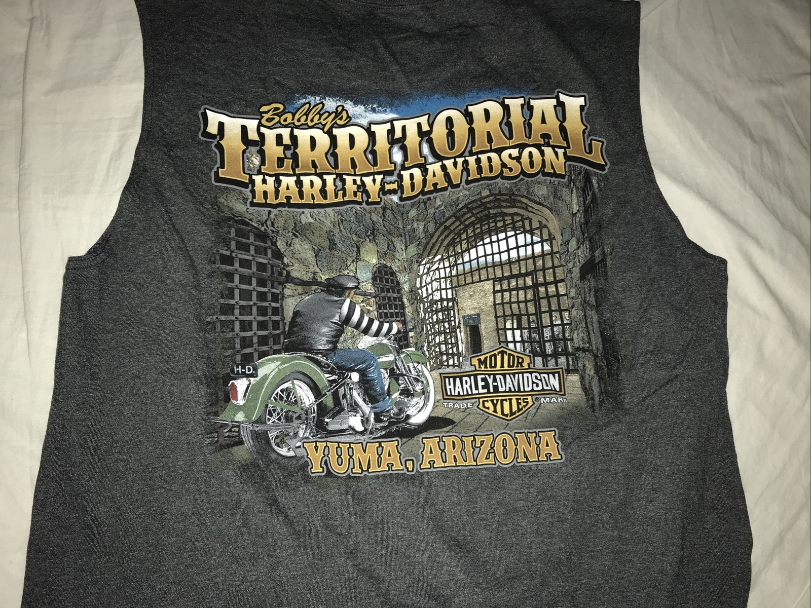 Harley Davidson 57th Annual Prison Run Yuma AZ T Shir… - Gem