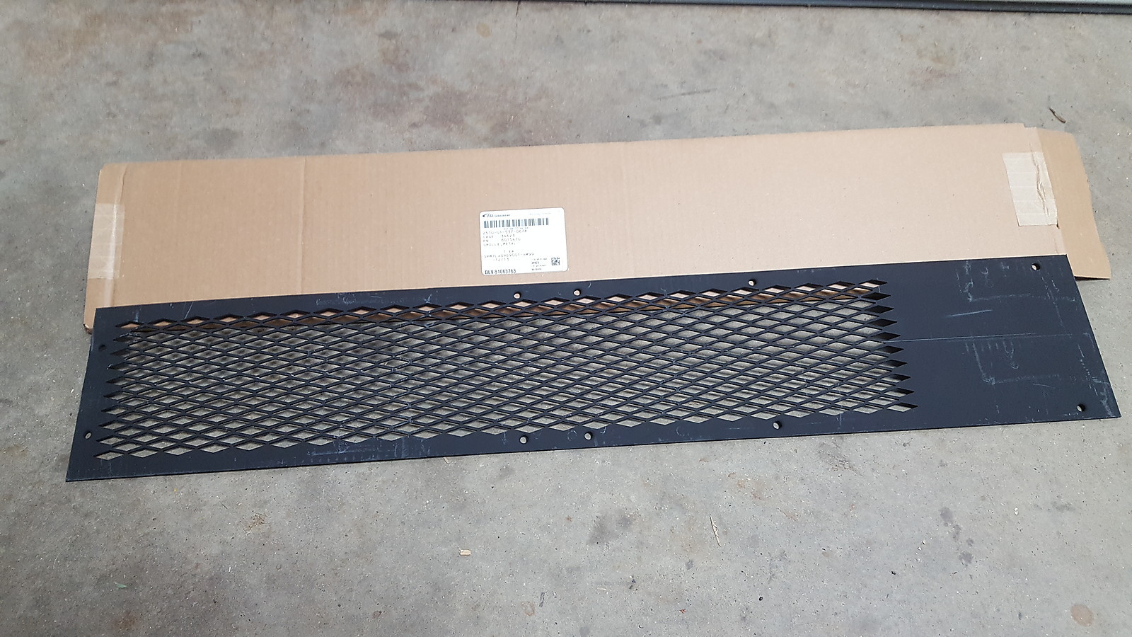 FENDER AC FAN GRILL HMMWV M1152 M998 HUMVEE 6015470 2510-01-537-0678 ...