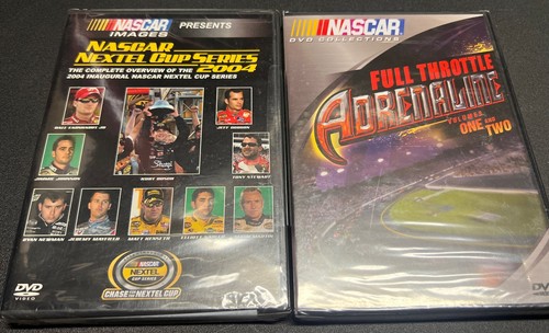 NASCAR DVD Lot Of 2 Nextel Cup Series 2004 Full Throttle Adrenaline ...