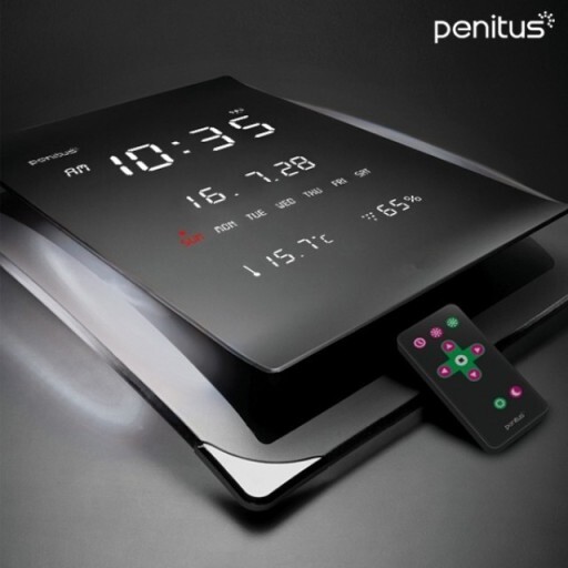 Penitus Digital Wall Clock, Time Date Day Of The Week Temperature ...