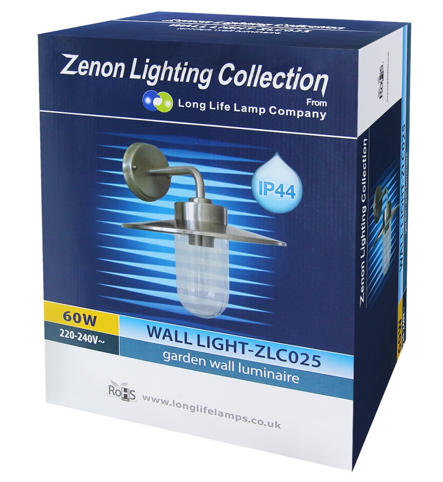 Outdoor Stainless Steel Wall Light IP44 Down Light Heritage Style ...