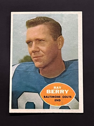 1960 Topps #4 Raymond Berry Baltimore Colts | eBay