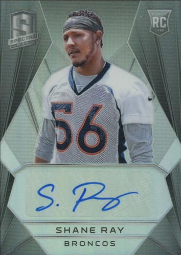 2015 PANINI SPECTRA SHANE RAY 203 MINT PRIZM RC AUTOGRAPH 117/199 ...