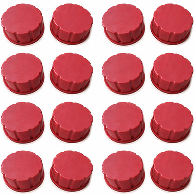 Gas Can Replacement Caps Coarse Thread Solid Fuel Can Caps 16-Pack | eBay