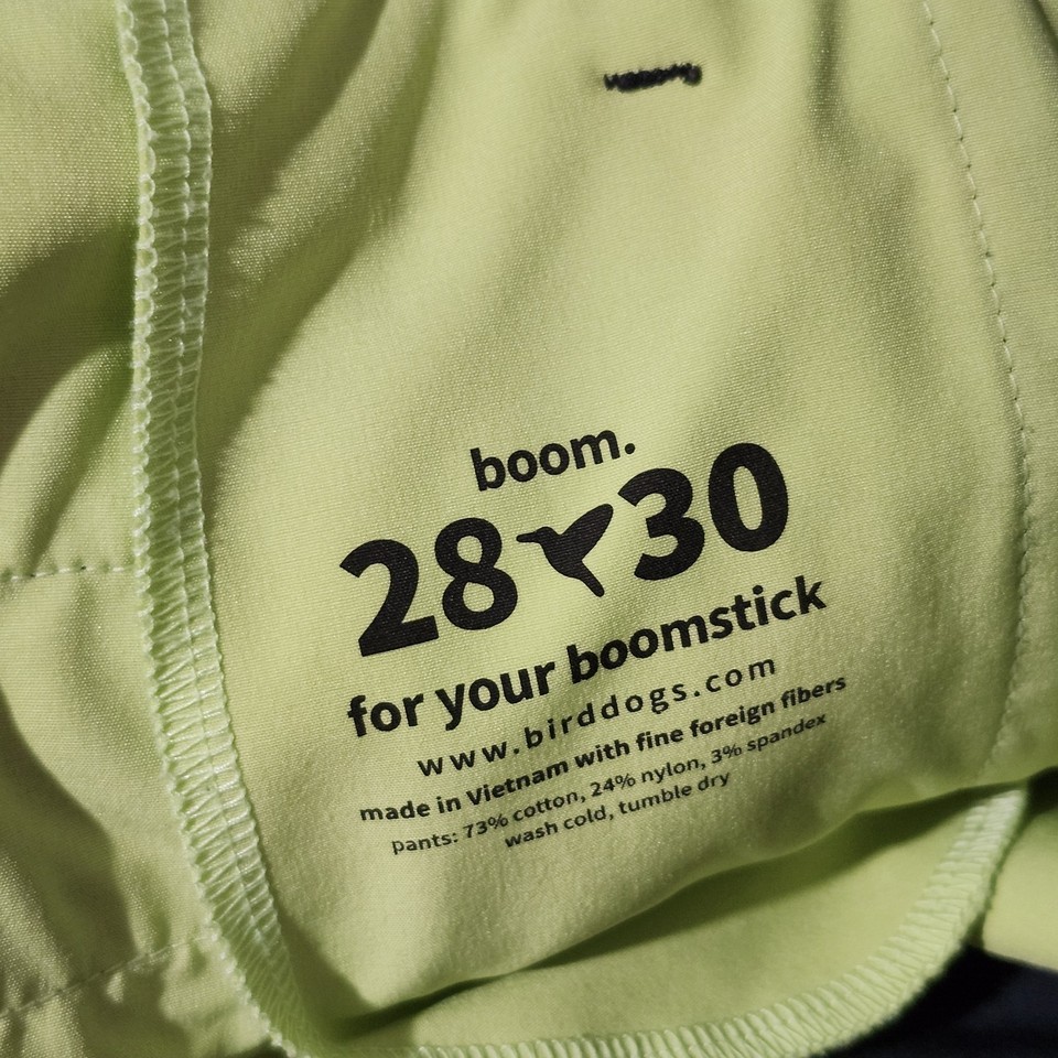 Birddogs 28x29 Boomstick Performance Stretch Golf Pants Casual Preppy ...
