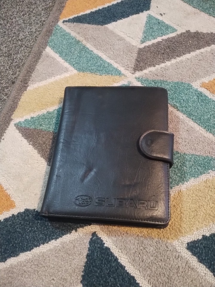 Subaru Impreza WRX STI Bugeye 00-03 Owners Manual Wallet Handbooks ...