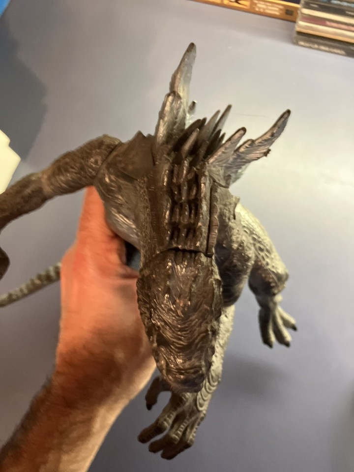 1998 Trendmasters 11’’ Silver Godzilla Action Figure Toy - Works! Roars ...