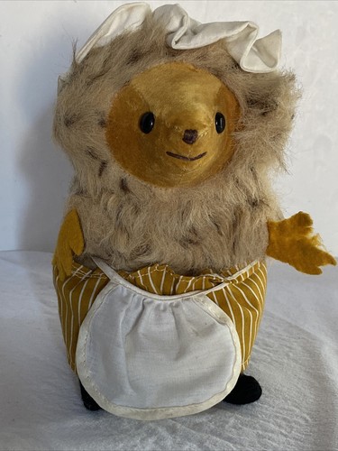 Eden VNTG Mrs Tiggy-Winkle Hedgehog Beatrix Potter Plush Stuffed Peter ...