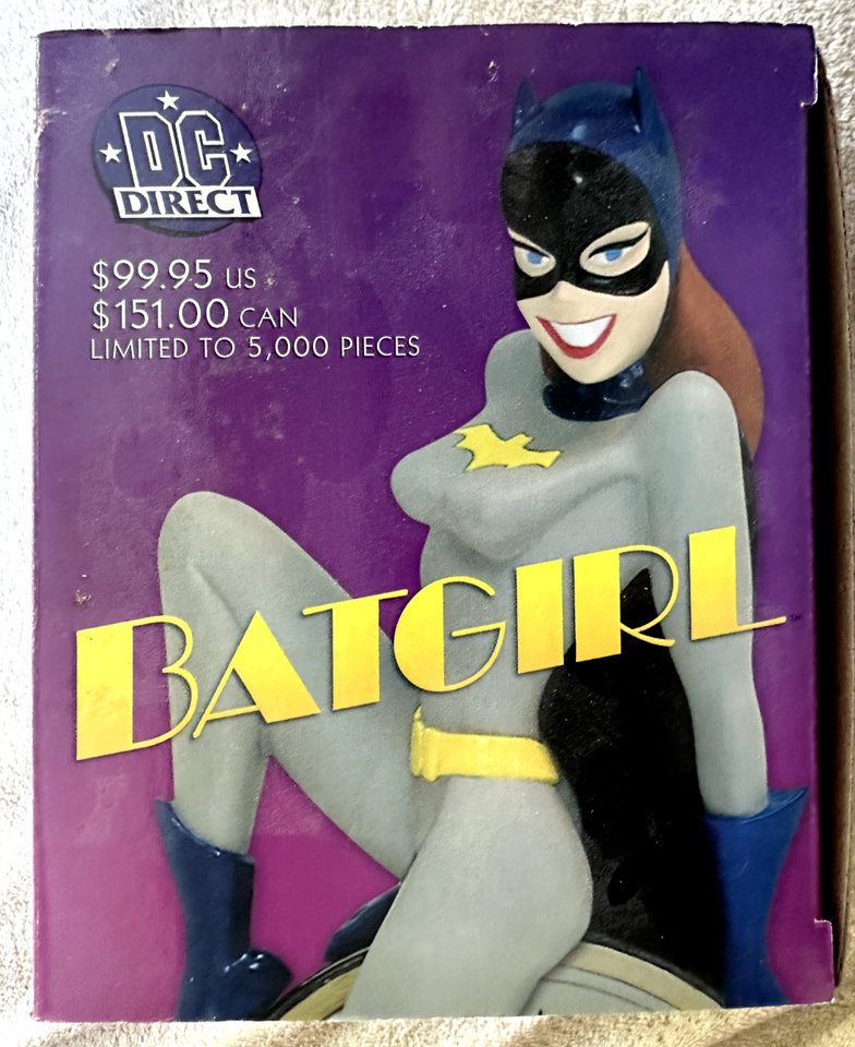 DC Direct Batgirl Animated Statue 2001 Barsom Limited edition 3316/5000 ...