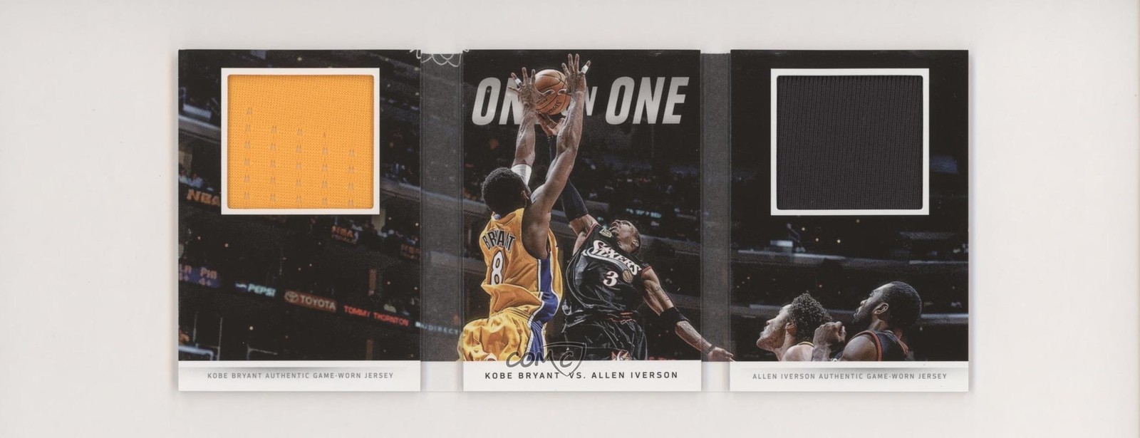 Allen Iverson / Kobe Bryant 2014 Preferred #23 VS 1 on 1 Booklet /49 ...