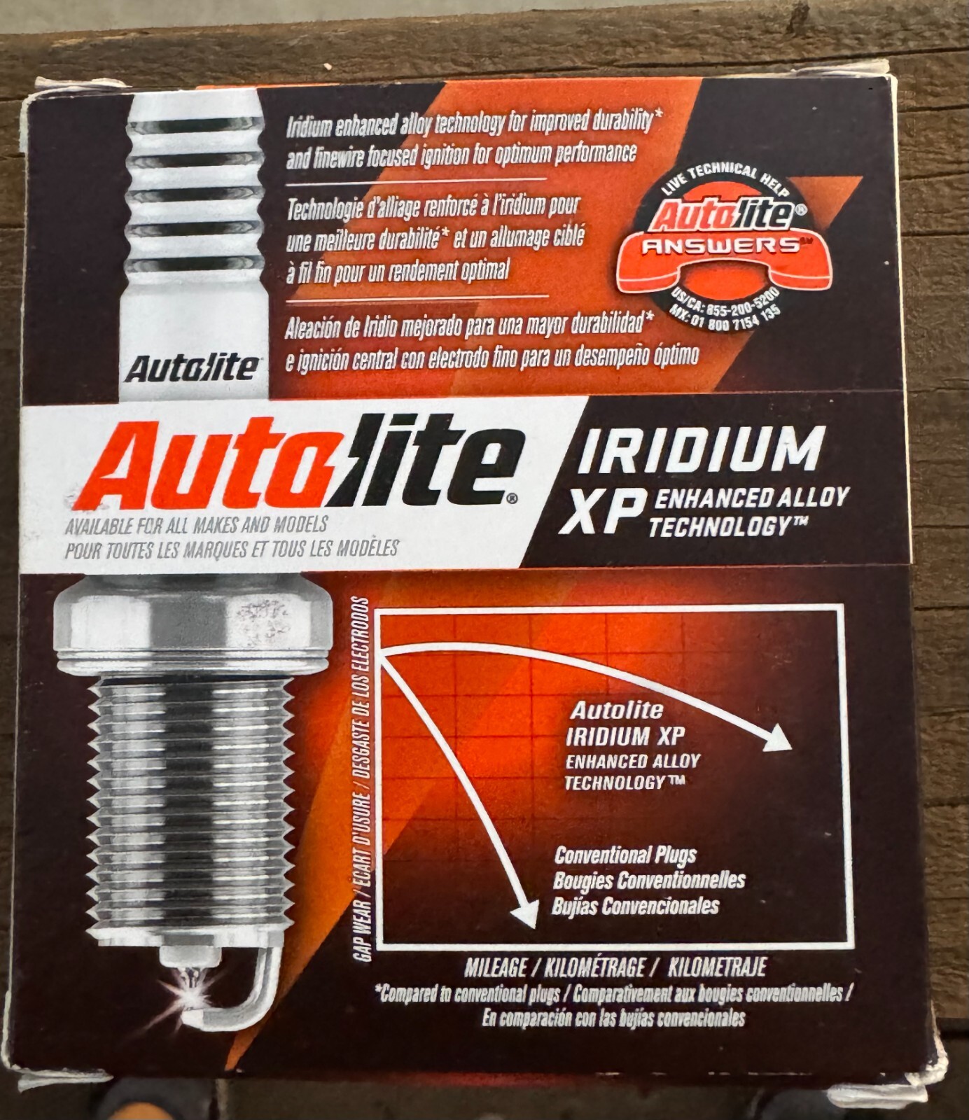 Spark Plug-Iridium XP Autolite XP6043 New 4 pack | eBay