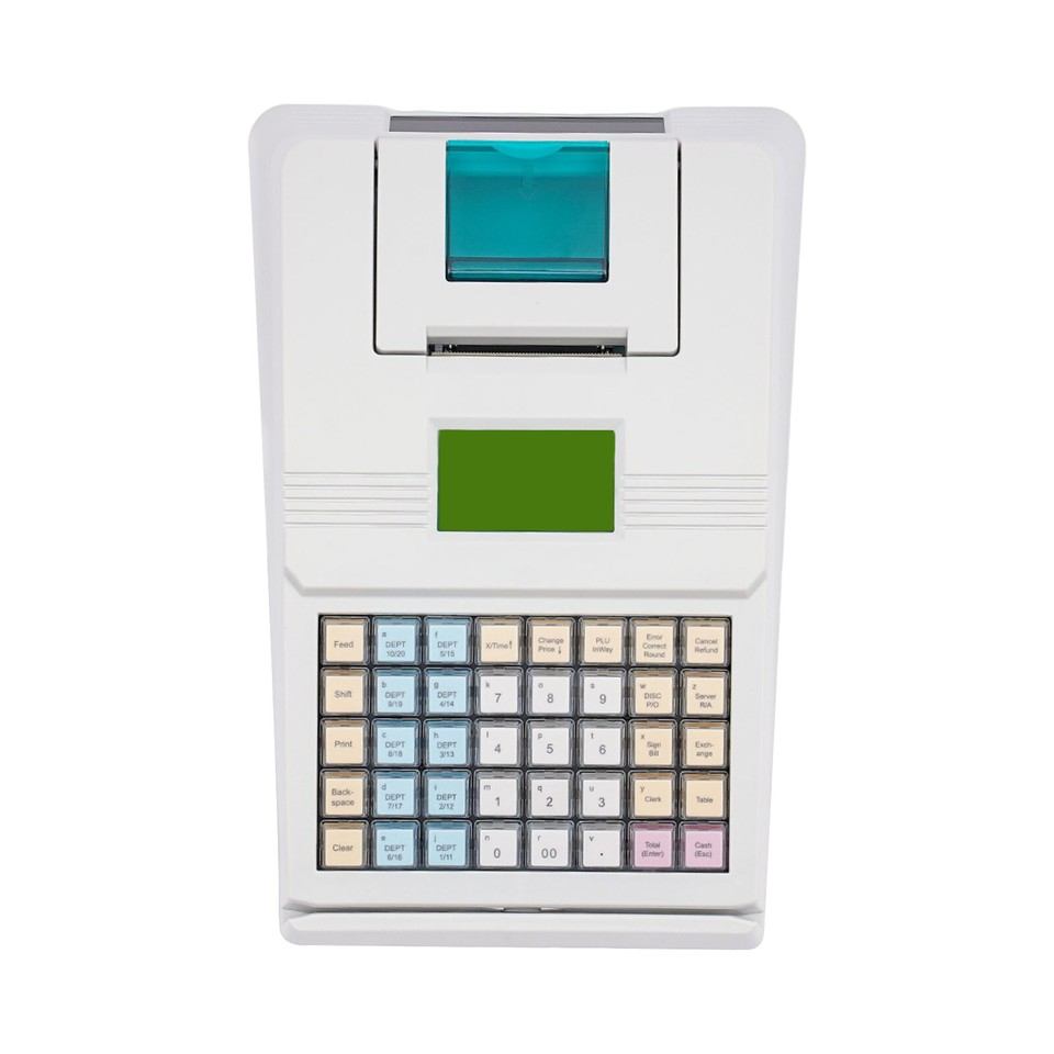 Electronic Cash Register, 40 Keys Raised Keyboard, ECRs Complete POS ...