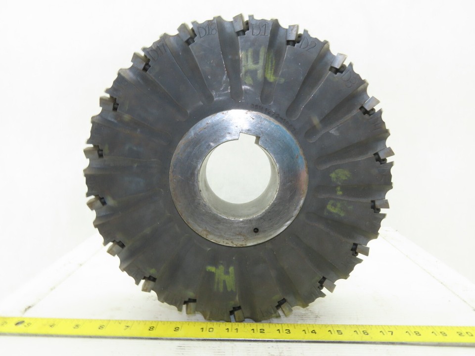 Dijet DSM1272-10679 12" Indexable Face Shell Mill Cutter 76mm Arbor 36 ...