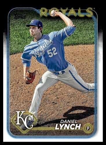2024 Topps #617 Daniel Lynch Kansas City Royals Baseball Card | eBay