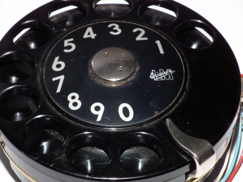 Vintage Telephone PTT Rotary Phone Dial LM Ericsson Made in Sweden | eBay