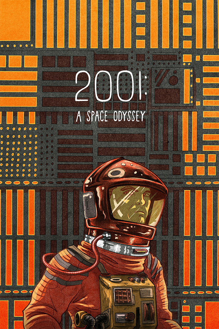 2001 A Space Odyssey Poster